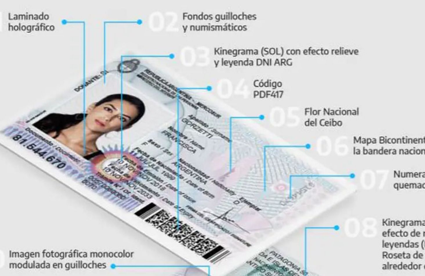 El Gobierno lanzó un nuevo DNI: cuáles son los cambios, cómo se ...