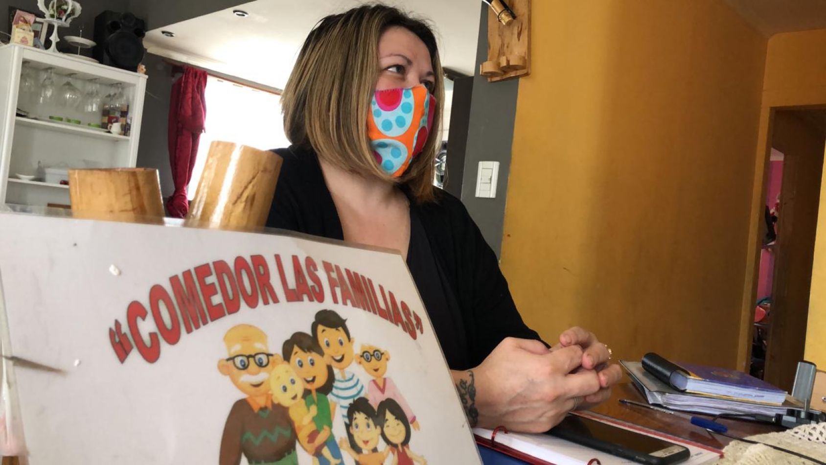 La situación de un comedor solidario en época de pandemia