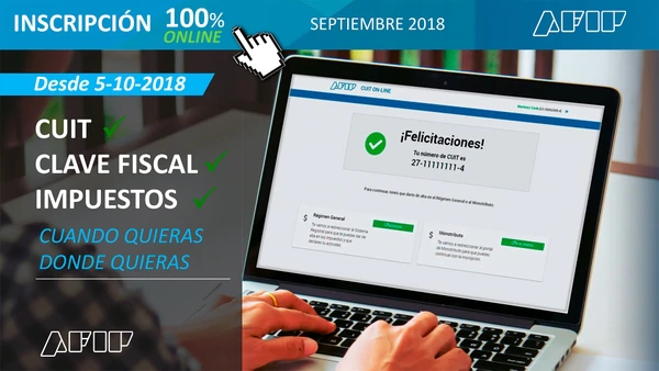 La AFIP permitirá obtener el CUIT online y en 15 minutos