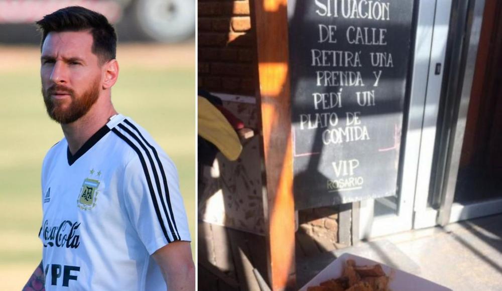 El noble gesto del bar de Lionel Messi en Rosario frente a la ola de ...
